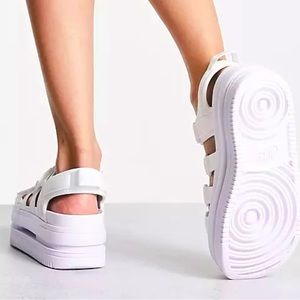 Nike | Shoes | Nike Icon Classic Platform Sandal Nwot | Poshmark